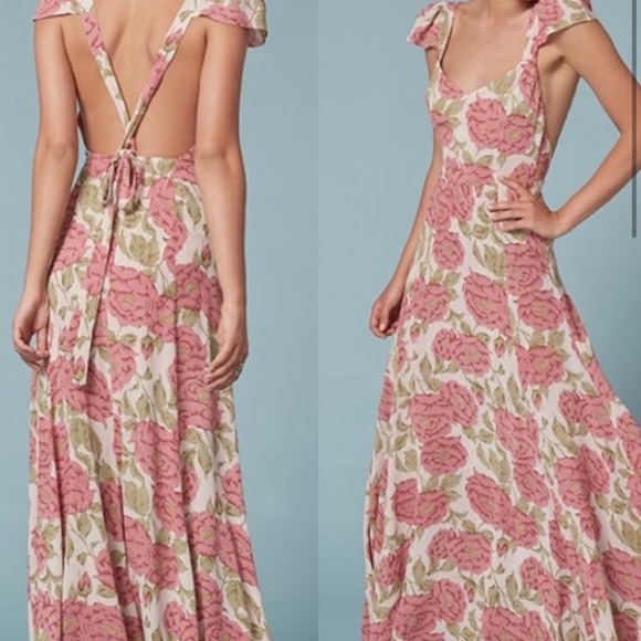 Reformation | Dresses | Reformation Dylan Maxi Dress In Flora Print ...